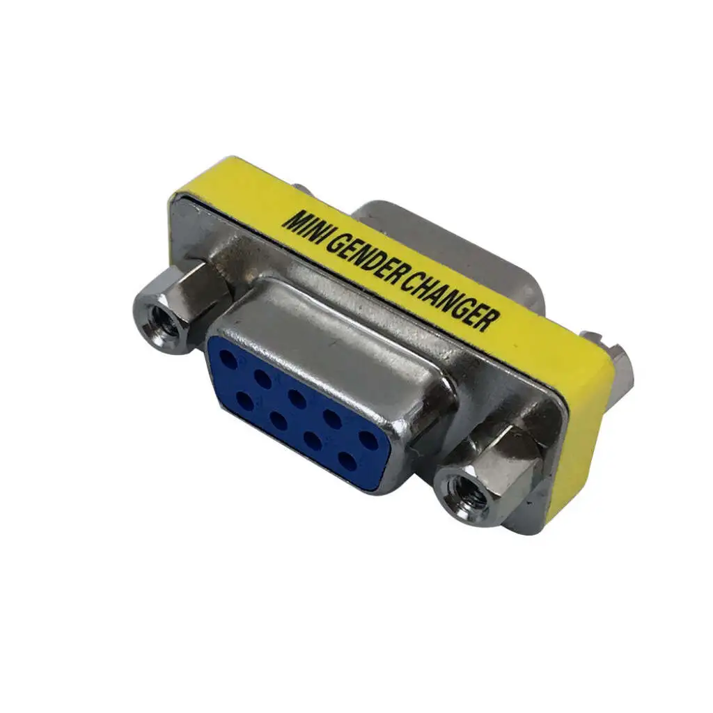 AD-DB9-2SL - DB9 Slimline Gender Changer Female to Female