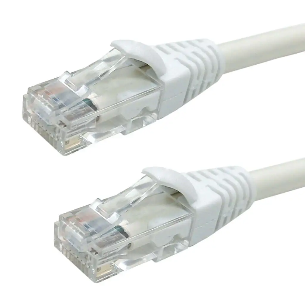 CAT6CM-19WH - Molded Boot Custom RJ45 Cat6 550MHz Assembled Patch Cable ...