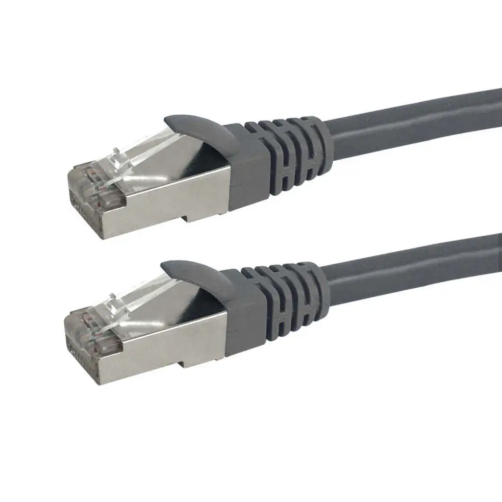 CAT6SL-20GY - CAT6 F/UTP 23AWG Solid Shielded Patch Cable - CMR - 20ft ...