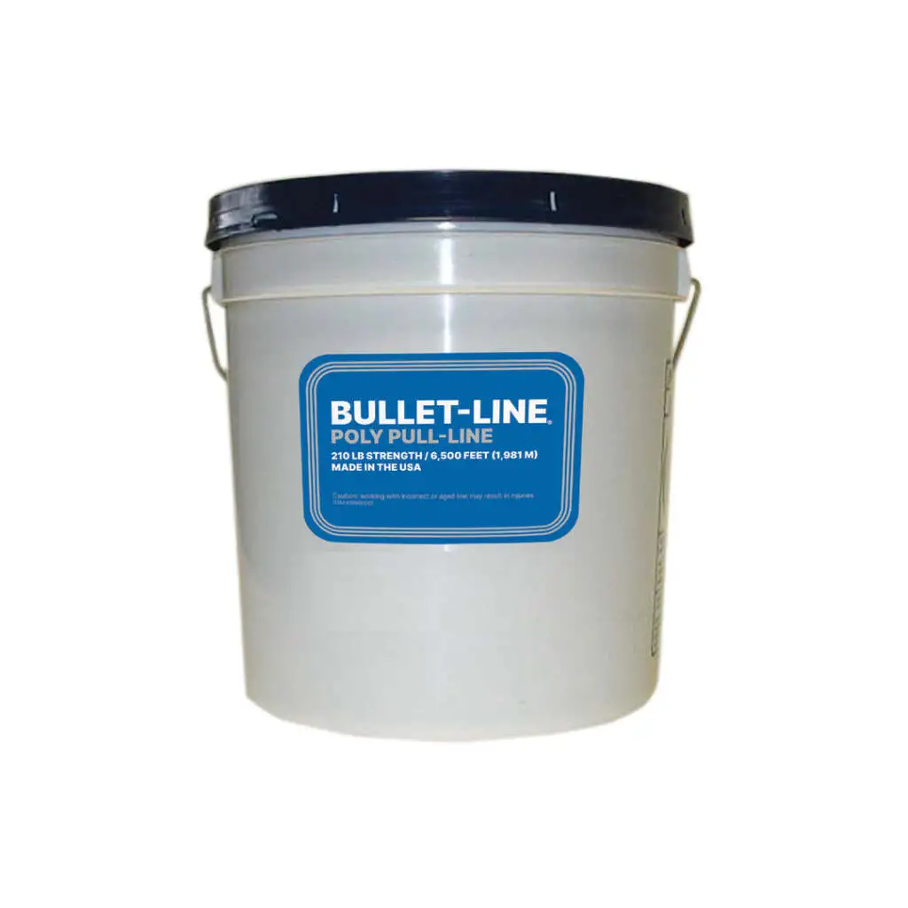 PT-1000-6500 - 6500ft Poly Pull-line Bucket - 210lbs